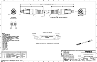I/O Cable Assemblies Part - 2209570101 | Molex