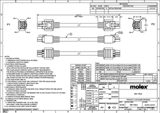 Power and Signal Cable Assemblies Part - 2451350605 | Molex