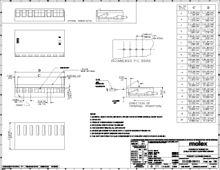 Connector Housings Part - 09930300 | Molex