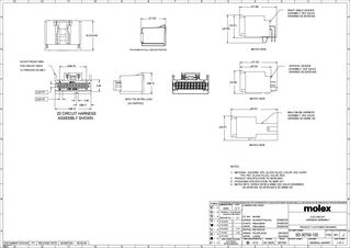 Connector Housings Part - 307001081 | Molex