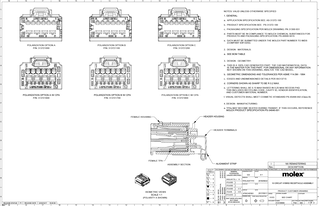Connector Housings Part - 313721600 | Molex