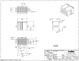 Connector Housings Part - 19092158 | Molex