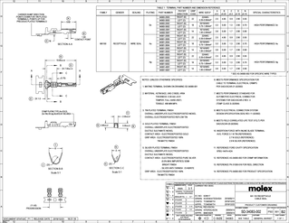 Crimp Terminals Part - 340833003 | Molex