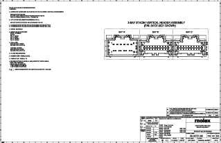 PCB Headers and Receptacles Part - 347073040 | Molex