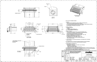 PCB Headers and Receptacles Part - 348300801 | Molex