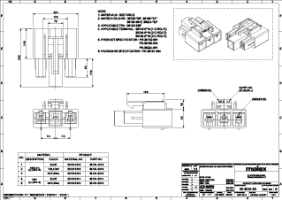 Connector Housings Part - 351510310 | Molex