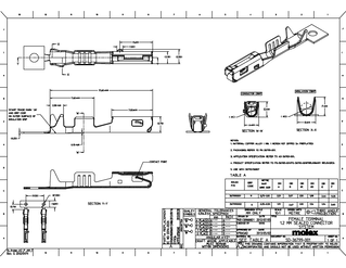 Crimp Terminals Part - 367990001 | Molex