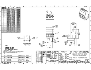 Terminal Blocks and Barrier Strip Part - 393800102 | Molex