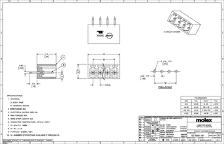 Terminal Blocks and Barrier Strip Part - 395011519 | Molex