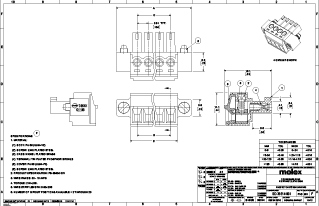 Terminal Blocks and Barrier Strip Part - 395140611 | Molex