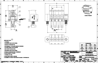 Terminal Blocks and Barrier Strip Part - 395173913 | Molex