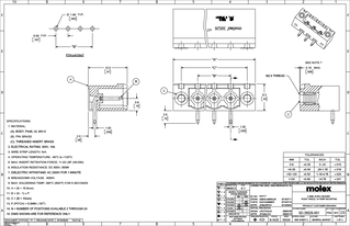 Terminal Blocks and Barrier Strip Part - 395264003 | Molex