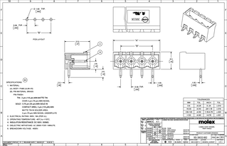 Terminal Blocks and Barrier Strip Part - 395326021 | Molex