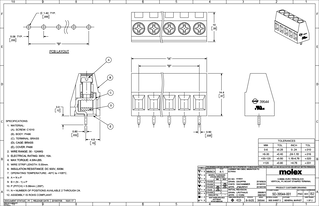 Terminal Blocks and Barrier Strip Part - 395947017 | Molex