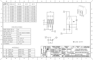 Terminal Blocks and Barrier Strip Part - 397730002 | Molex