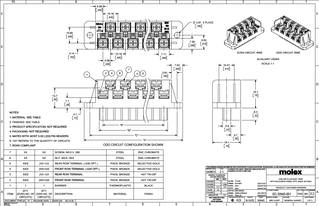 Terminal Blocks and Barrier Strip Part - 399400624 | Molex