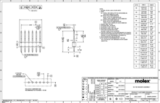 PCB Headers and Receptacles Part - 22032021 | Molex