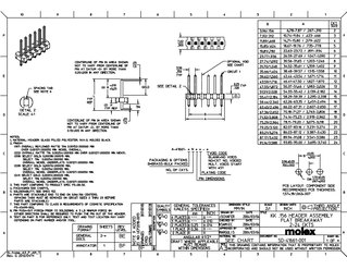PCB Headers and Receptacles Part - 26482101 | Molex