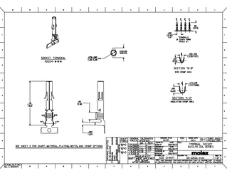 Crimp Terminals Part - 02081001 | Molex
