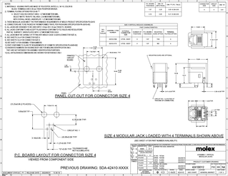 Modular Jacks and Plugs Part - 424106168 | Molex