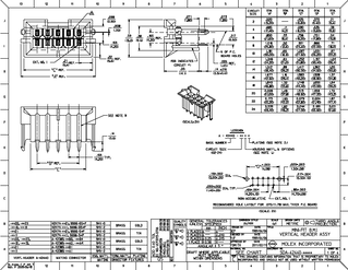 PCB Headers and Receptacles Part - 15246102 | Molex