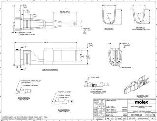Crimp Terminals Part - 428170112 | Molex