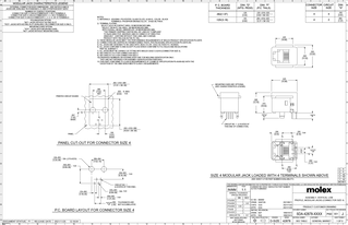 Modular Jacks and Plugs Part - 428788410 | Molex