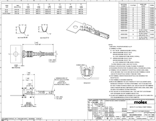 Crimp Terminals Part - 430300007 | Molex