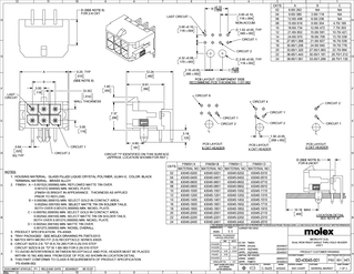PCB Headers and Receptacles Part - 430451200 | Molex