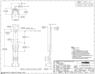 Crimp Terminals Part - 431781002 | Molex