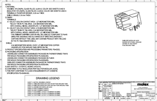 Modular Jacks and Plugs Part - 432026101 | Molex