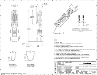 Crimp Terminals Part - 433752001 | Molex