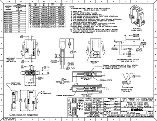 Connector Housings Part - 436400301 | Molex