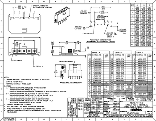 PCB Headers and Receptacles Part - 436500315 | Molex