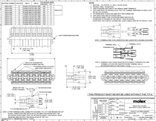 Connector Housings Part - 439141101 | Molex