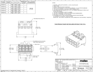 Connector Housings Part - 439382101 | Molex