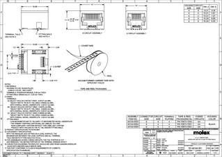 Modular Jacks and Plugs Part - 441440003 | Molex