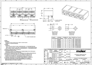 Modular Jacks and Plugs Part - 441500021 | Molex