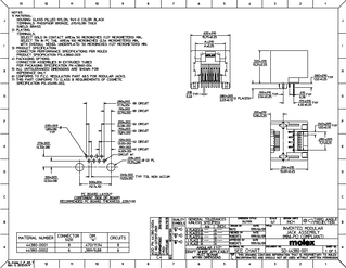 Modular Jacks and Plugs Part - 443800004 | Molex