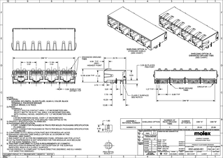 Modular Jacks and Plugs Part - 445600002 | Molex