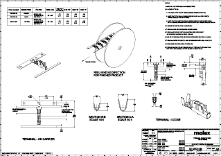 Crimp Terminals Part - 455703002 | Molex