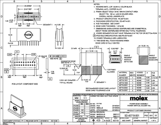 Card Edge Connectors Part - 457190001 | Molex