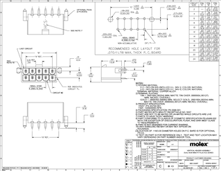 PCB Headers and Receptacles Part - 460150802 | Molex
