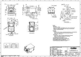 Modular Jacks and Plugs Part - 480251190 | Molex