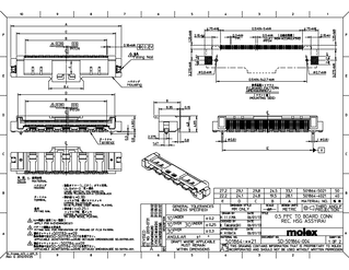 FFC / FPC Connectors Part - 5018644080 | Molex