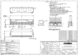 PCB Headers and Receptacles Part - 5024940470 | Molex