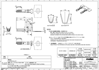 Crimp Terminals Part - 5025790000 | Molex