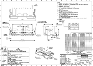 PCB Headers and Receptacles Part - 5055780571 | Molex