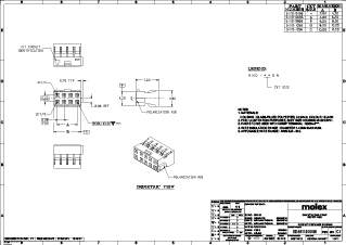 Connector Housings Part - 511100856 | Molex