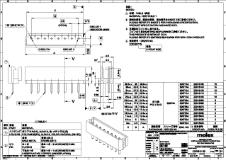 PCB Headers and Receptacles Part - 22035065 | Molex